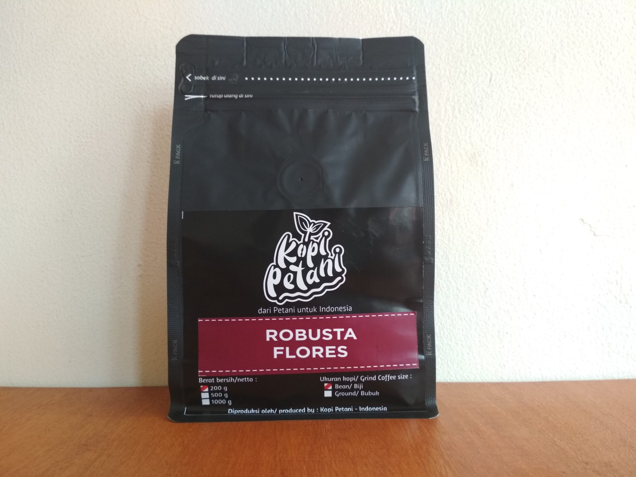 Jual Kopi Flores Robusta - Kopi Petani Semarang