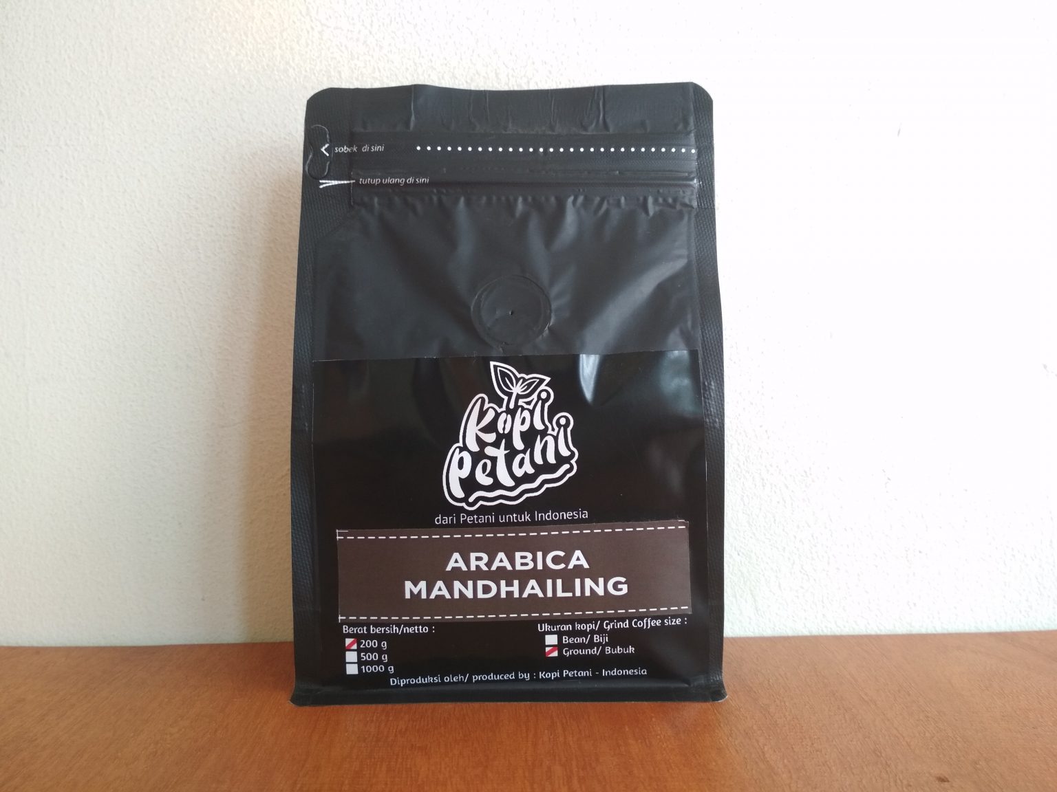 Jual Kopi Arabika Mandailing - Kopi Petani Semarang