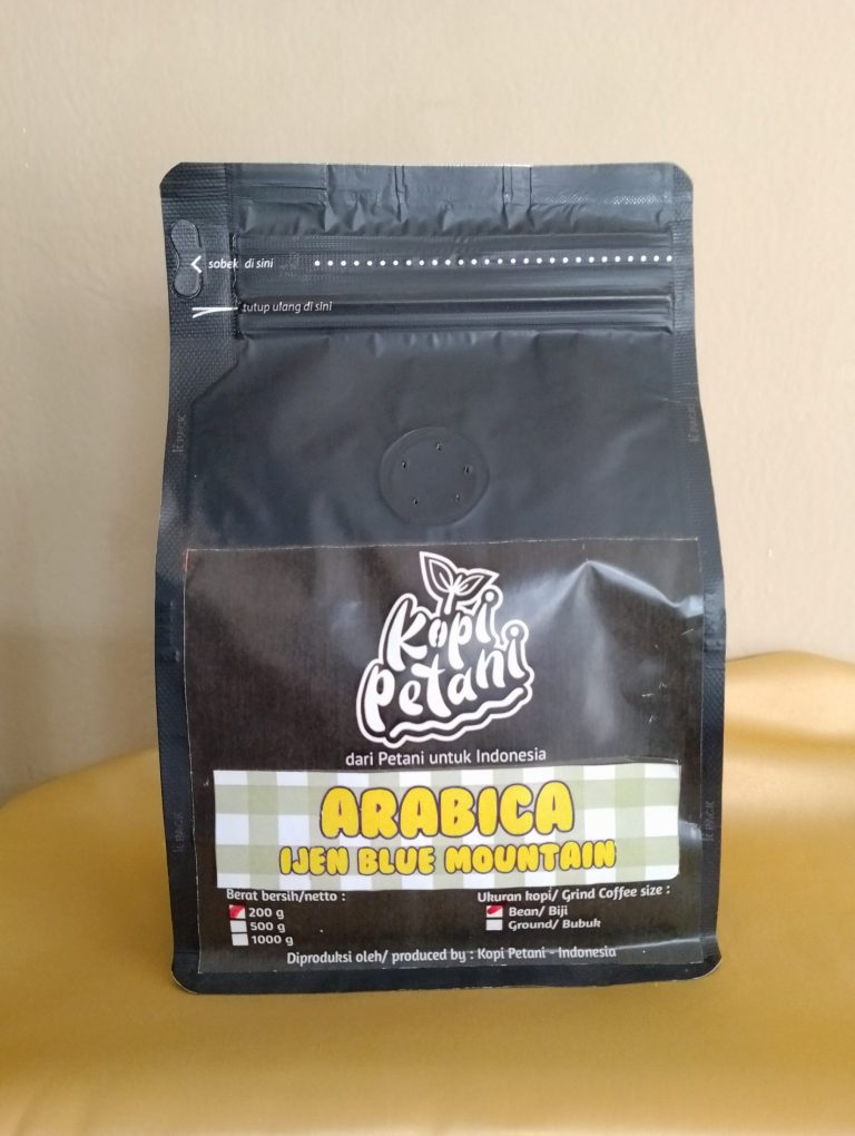 Jual Kopi Arabika Ijen Blue Mountain - Kopi Petani Semarang